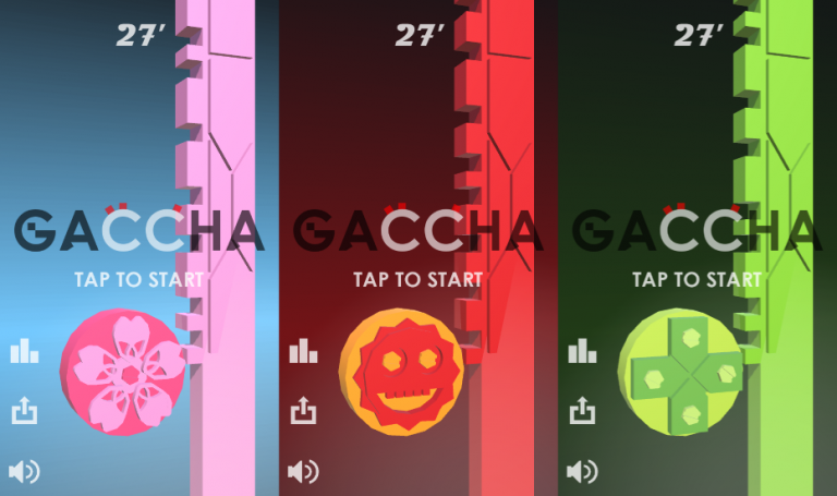 "GACCHA" UPDATE NEW DESIGN PLATES! - Yotalien Games